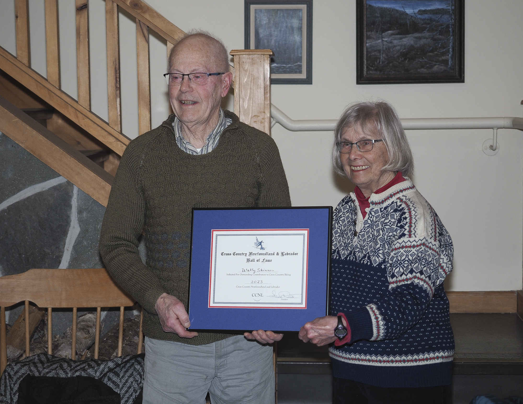 Wally Skinner Inducted into CCNL Hall Of Fame-Pasadena